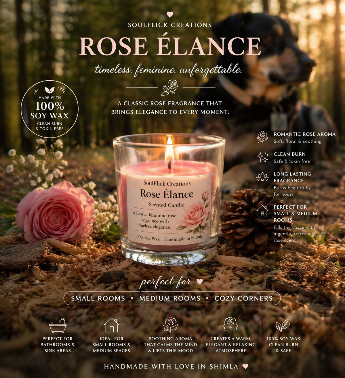 Classic Jar Candle (75ml) – Soulflick Creations